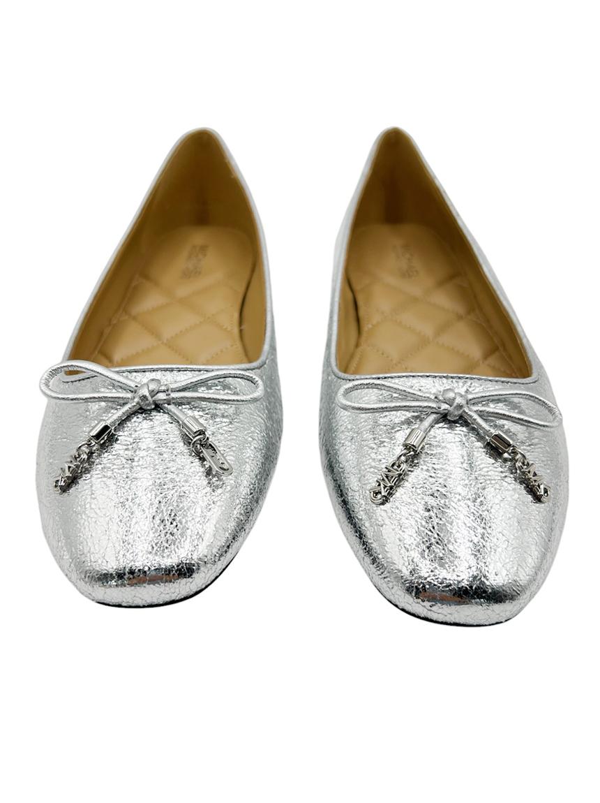 Sapatilha Michael Michael Kors Texturizado Prateado - TNY311 Original ...