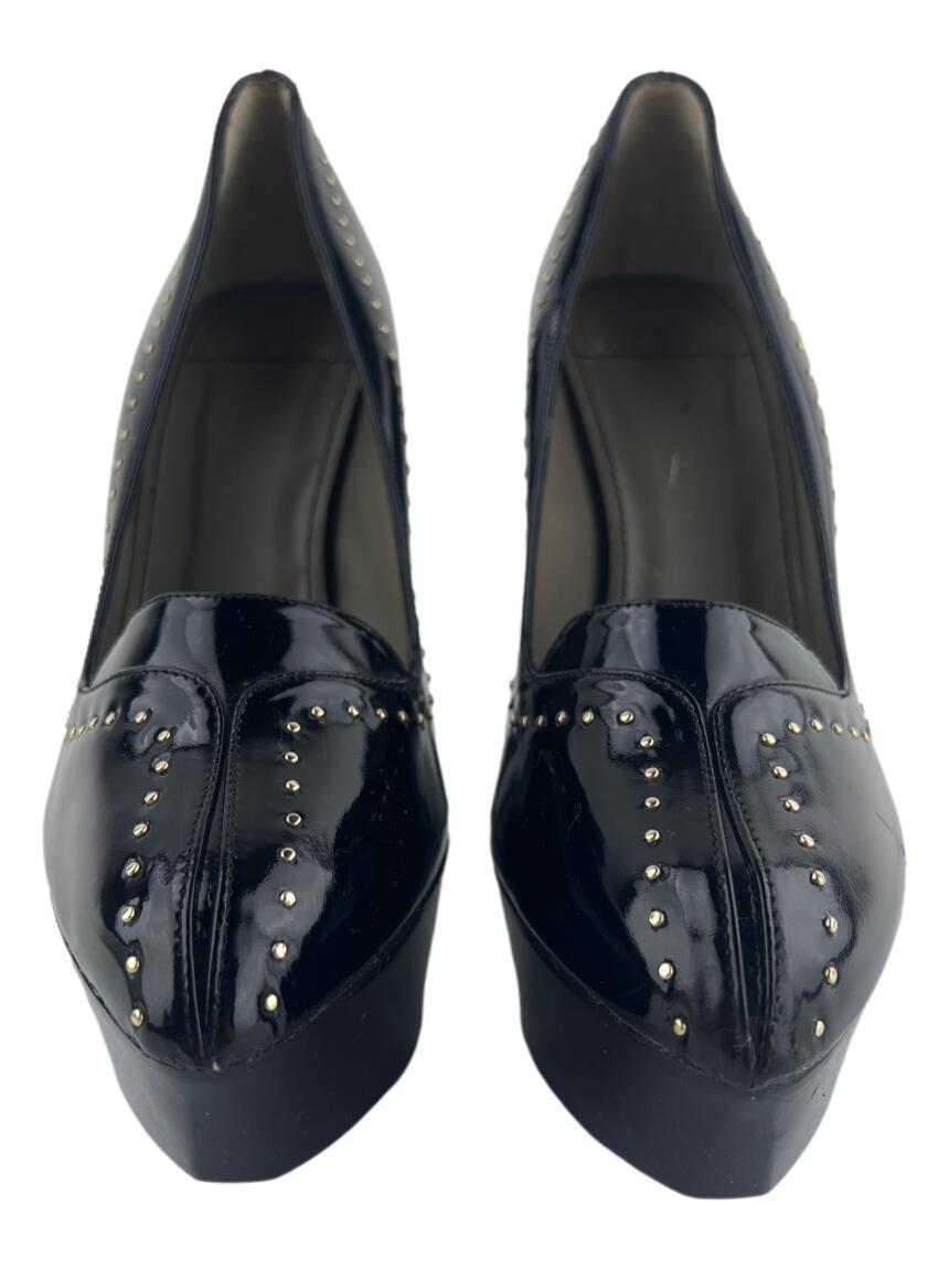 Sandália Versace Couro Preto - HTP836 Original | Etiqueta Única