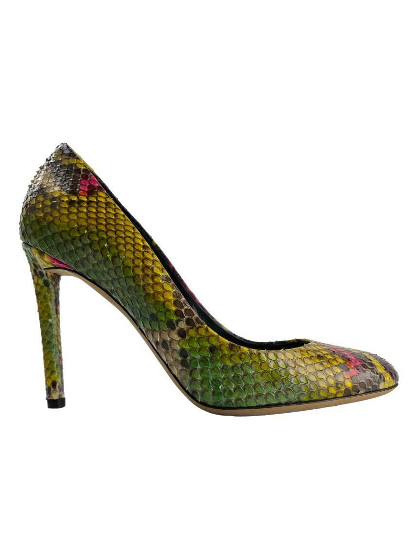 Scarpin Christian Dior Python Colorido Original - EJL130 | Etiqueta Única