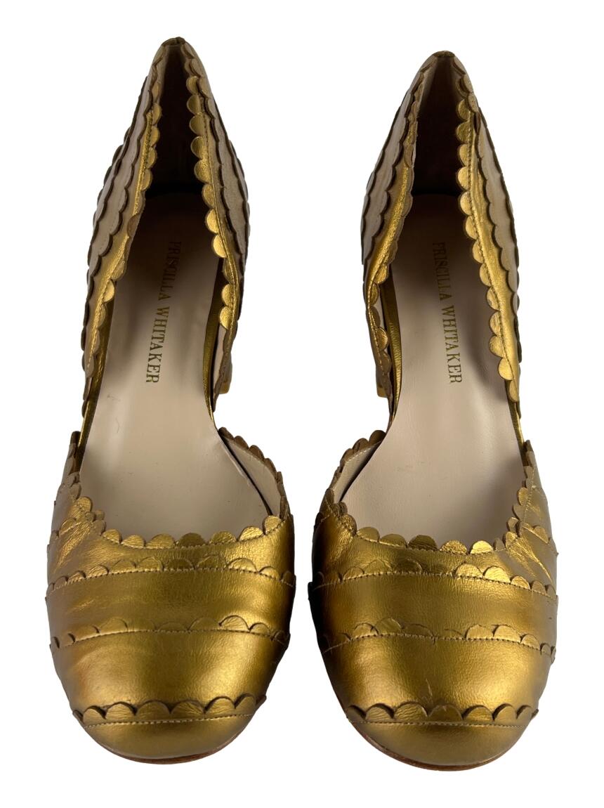 Scarpin Priscilla Whitaker Boneca Maitê Dourado Original - GVC330 ...