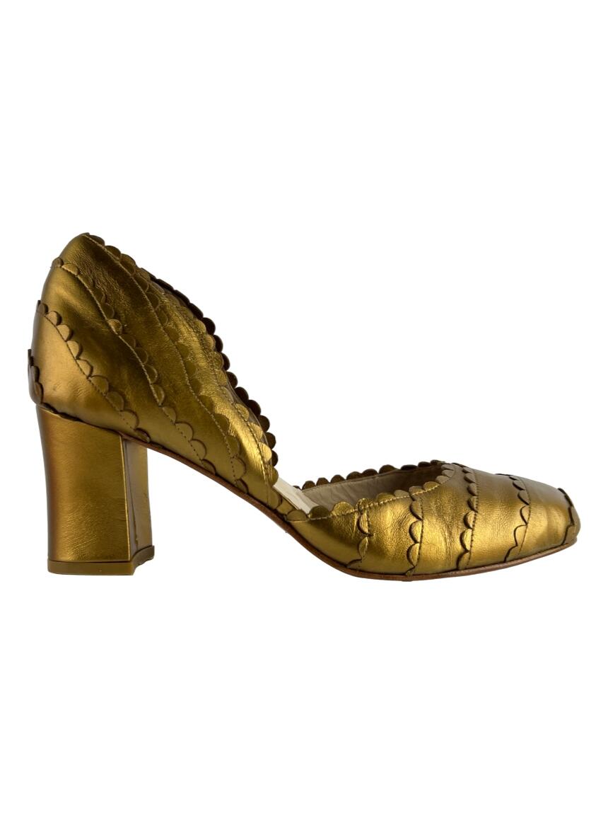 Scarpin Priscilla Whitaker Boneca Maitê Dourado - GVC330 Original ...