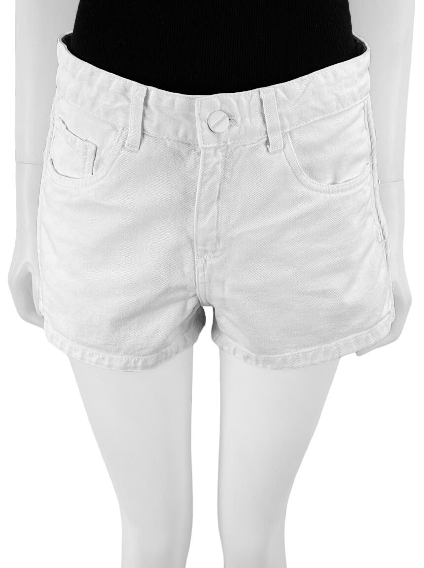 Shorts Le Lis Blanc Jeans Branco - CIKA14 Original | Etiqueta Única