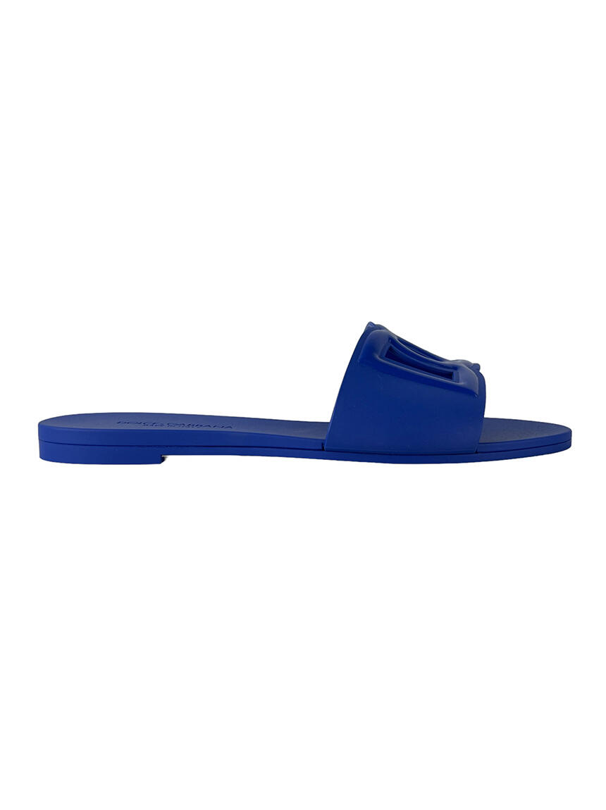 Slide Dolce & Gabbana Jelly DG Cut Out Logo Azul Original - CIAY1 ...