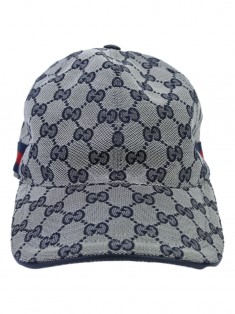 Boné Gucci GG Canvas Web Cinza - IRL2 Original | Etiqueta Única