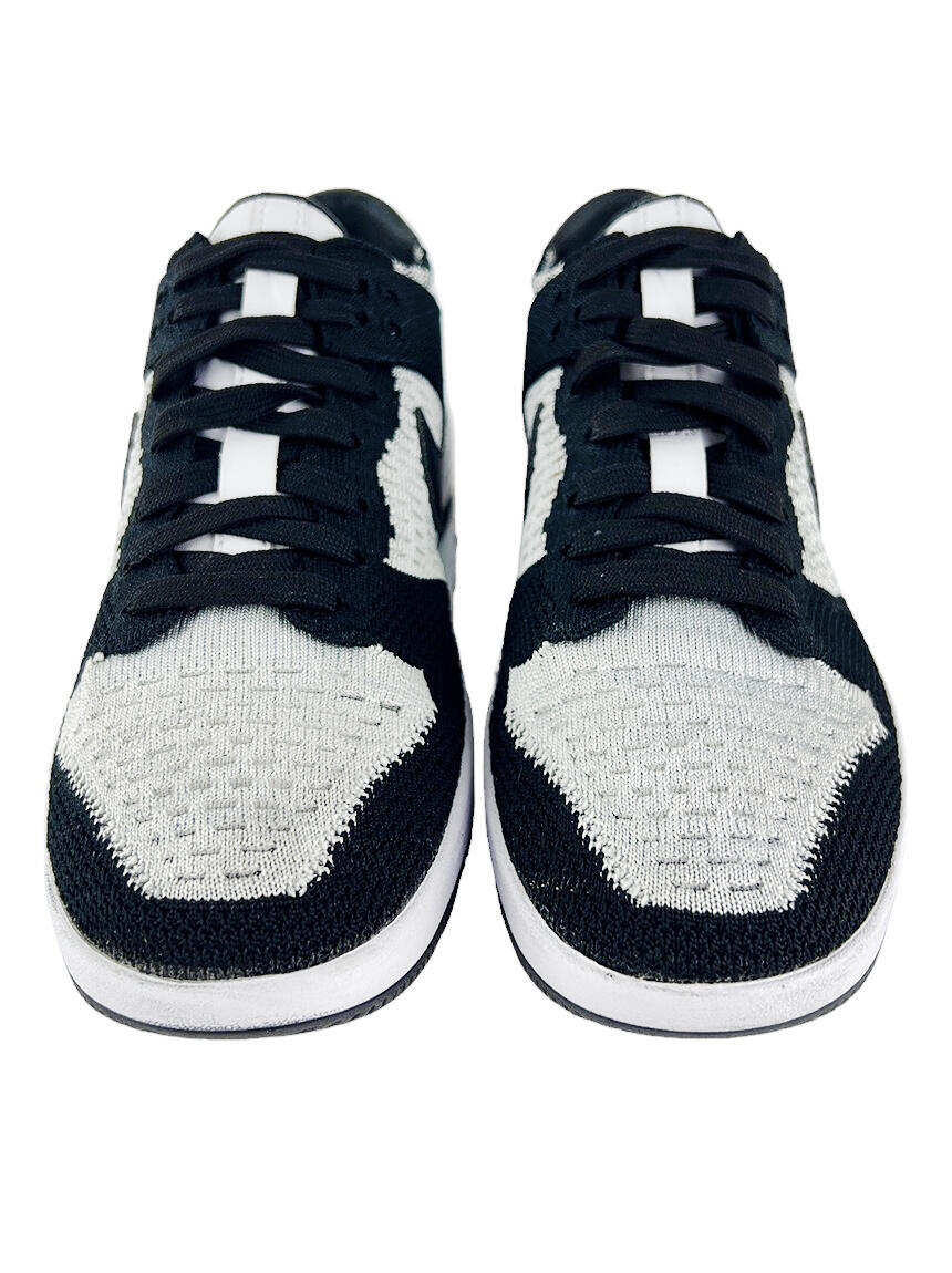 Sneaker Nike Dunk Low Flyknit 'White Wolf Grey' Preto - BYV386 Original ...