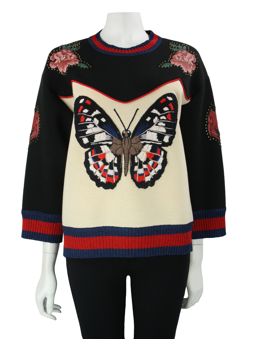 Suéter Gucci Borboleta Harry Styles Original - CQN33 | Etiqueta Única