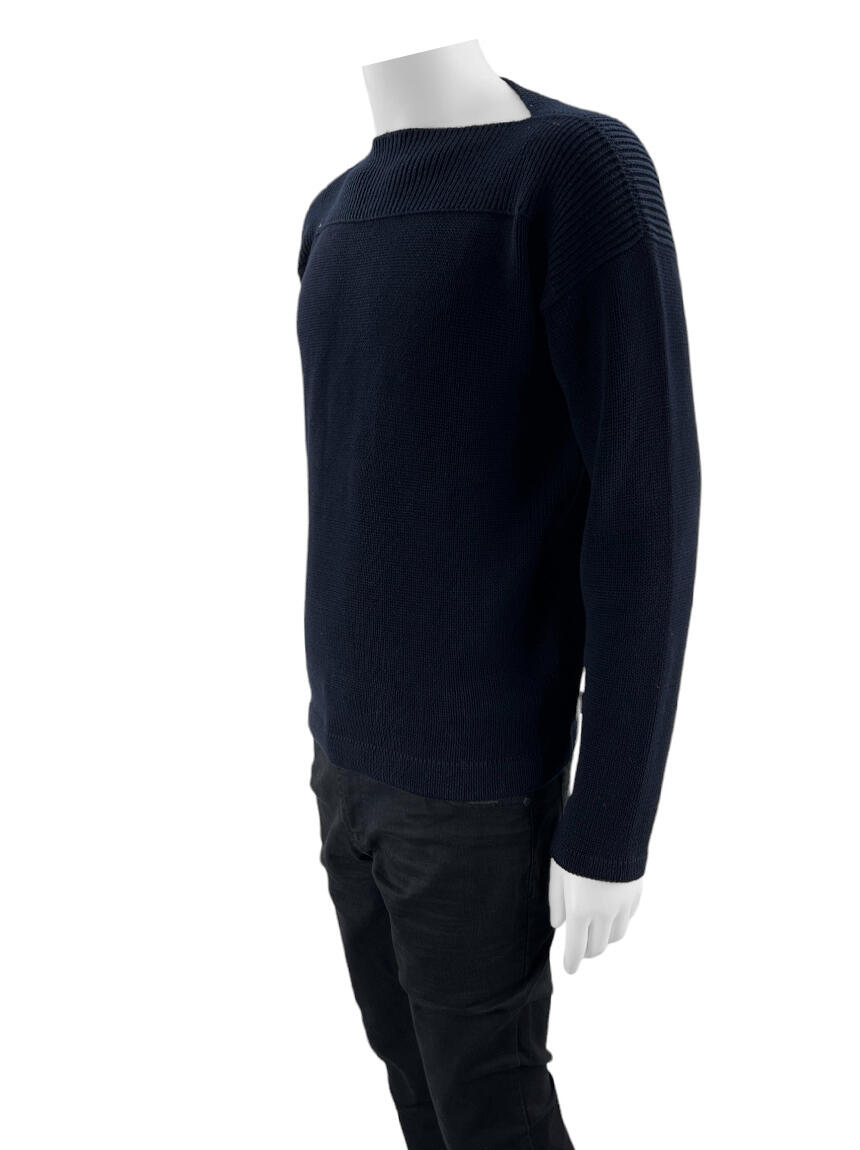 Suéter Gucci Tricot Azul Marinho Original - MDQ120 | Etiqueta Única