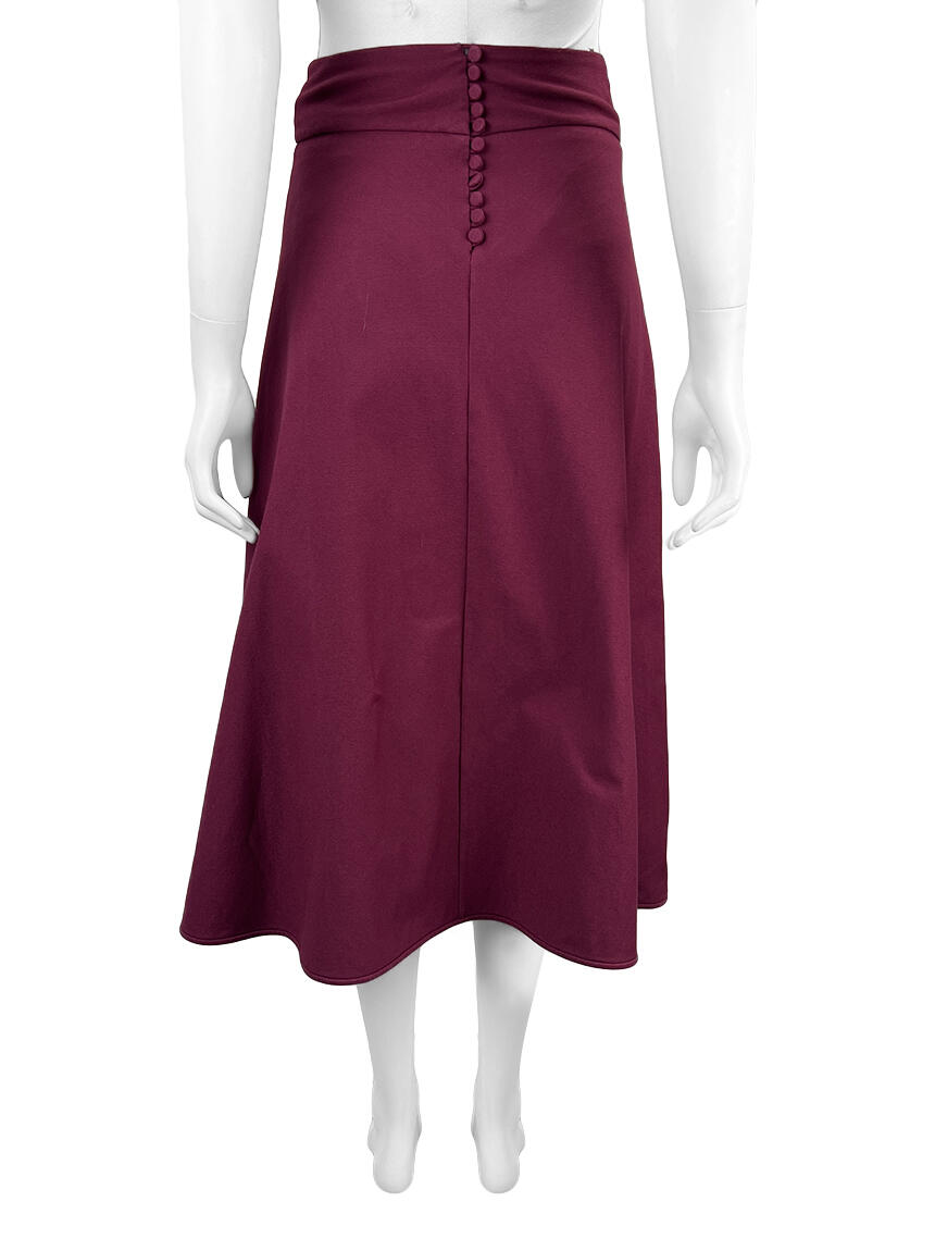 Tailleur Paula Raia Texturizado Vinho Original - | Etiqueta Única