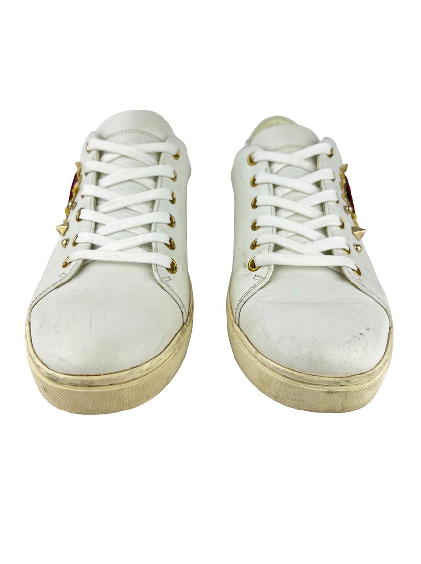 Tênis Dolce & Gabbana DG Heart Branco - AK636 Original | Etiqueta Única