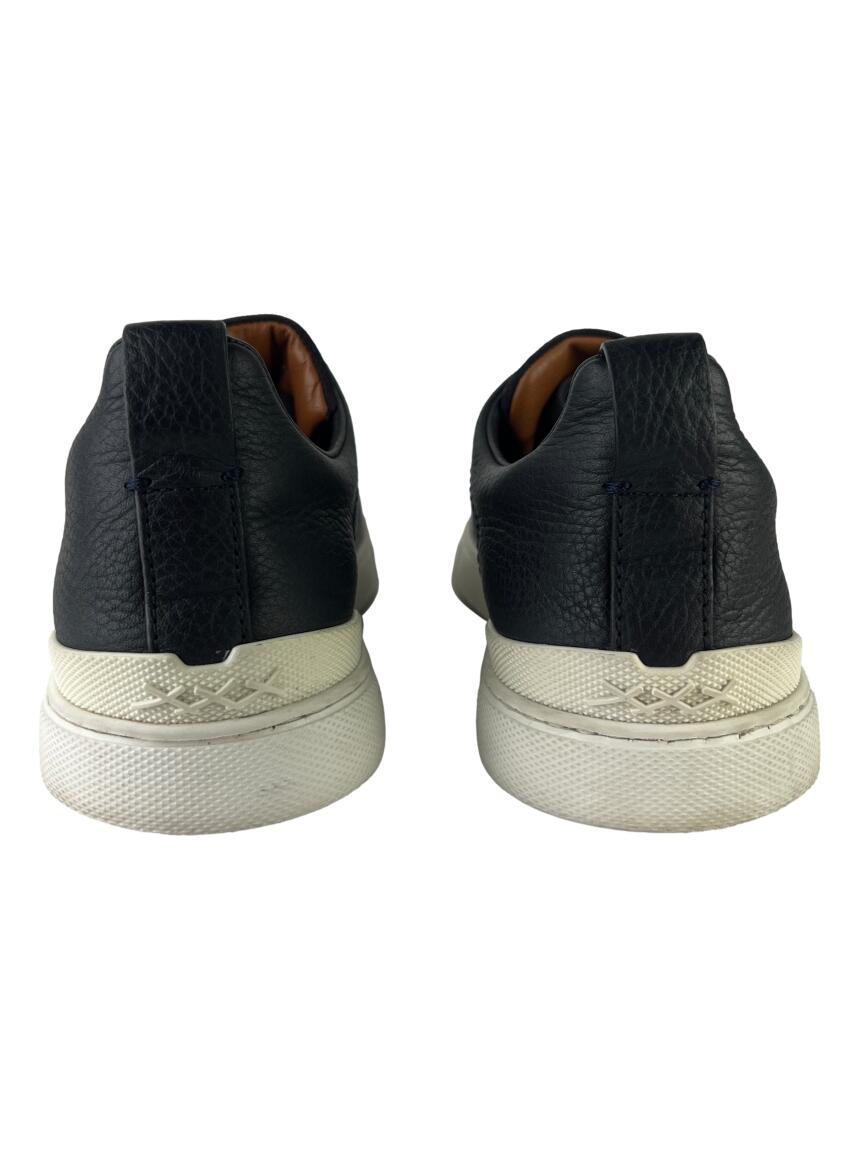 Tênis Ermenegildo Zegna Couro Azul Original - | Etiqueta Única