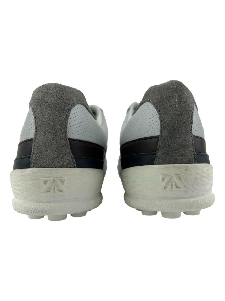 Tênis Ermenegildo Zegna Couro Texturizado Gelo - BCH5674 Original ...