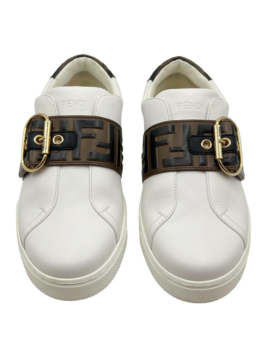 Tênis Fendi Couro Branco - CKUP1 Original | Etiqueta Única
