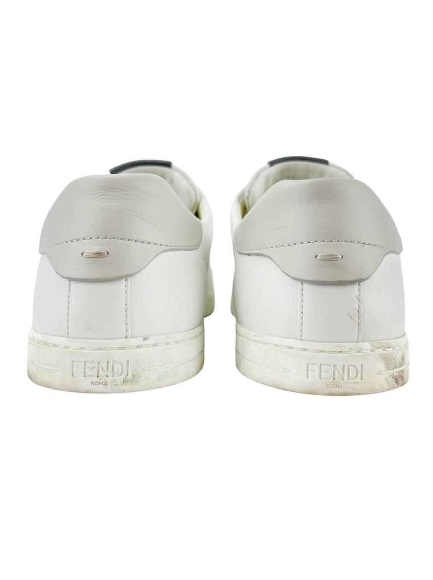Tênis Fendi Couro Branco - CMDJ7 Original | Etiqueta Única