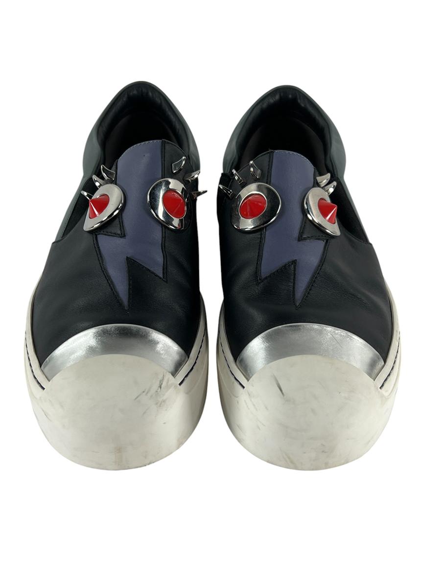 Tênis Fendi Couro Multicolor - EXC49 Original | Etiqueta Única