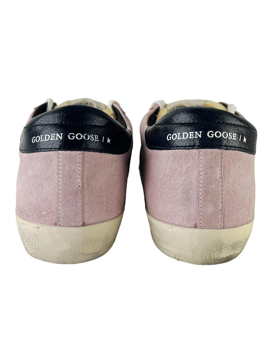 Tênis Golden Goose Deluxe Brand Super Star Rosa Original - YD615 ...