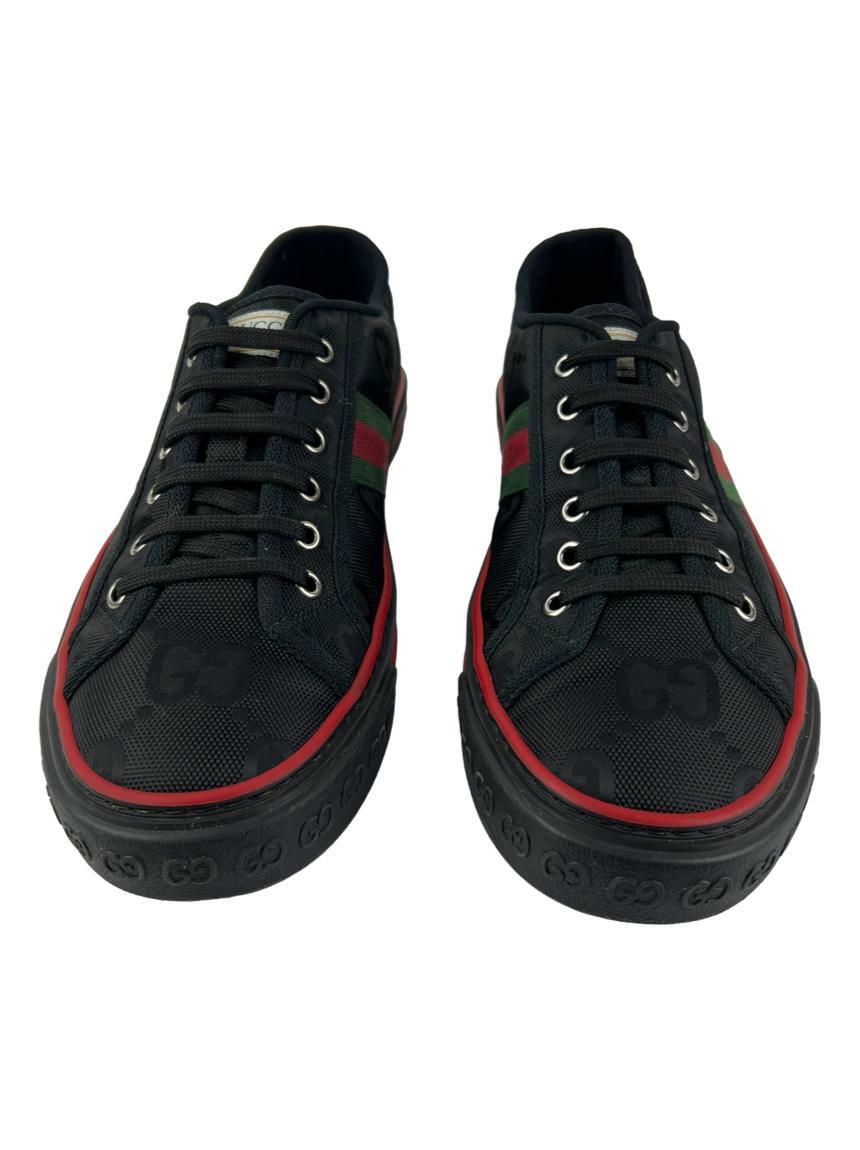 Tênis Gucci 1977 Canvas Preto - AFAL3 Original - | Etiqueta Única