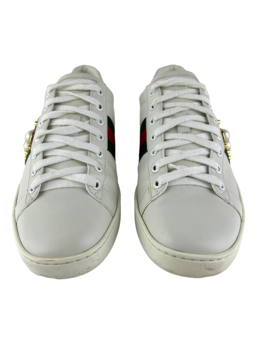Tênis Gucci Ace Spikes Branco - CDTY3 Original | Etiqueta Única