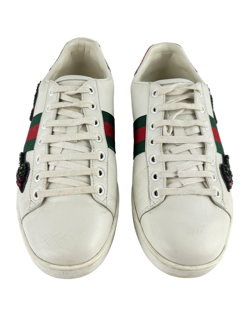 Tênis Gucci Arrow Ace Branco - NAU242 Original | Etiqueta Única