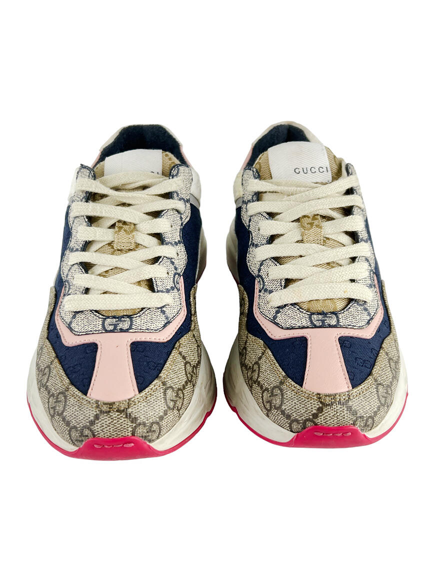 Tênis Gucci GG Rhyton Multicolor - HCO67 Original | Etiqueta Única