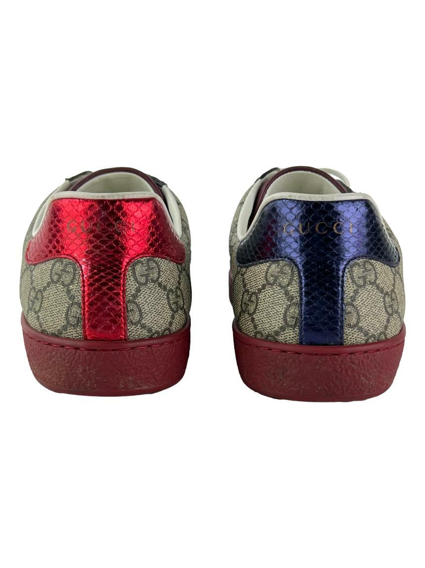 Tênis Gucci New Ace Supreme Monograma - CFCZ1 Original | Etiqueta Única