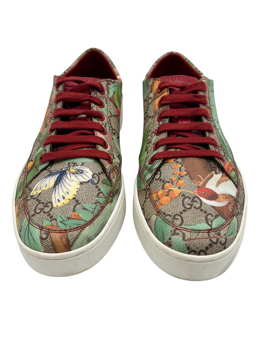 Tênis Gucci Tian Estampado - DSF199 Original | Etiqueta Única