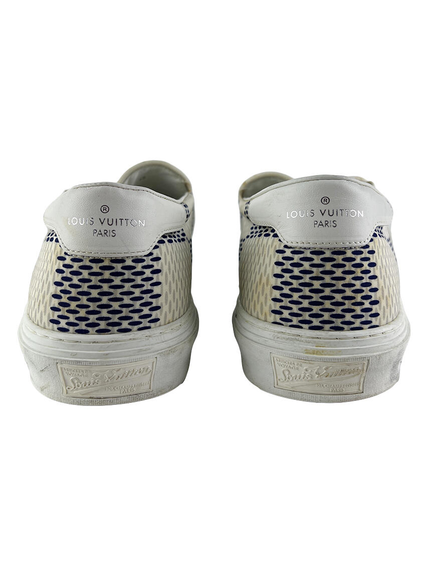 Tênis Louis Vuitton Slip On Americas Cup Damier - ABCJ50 Original ...