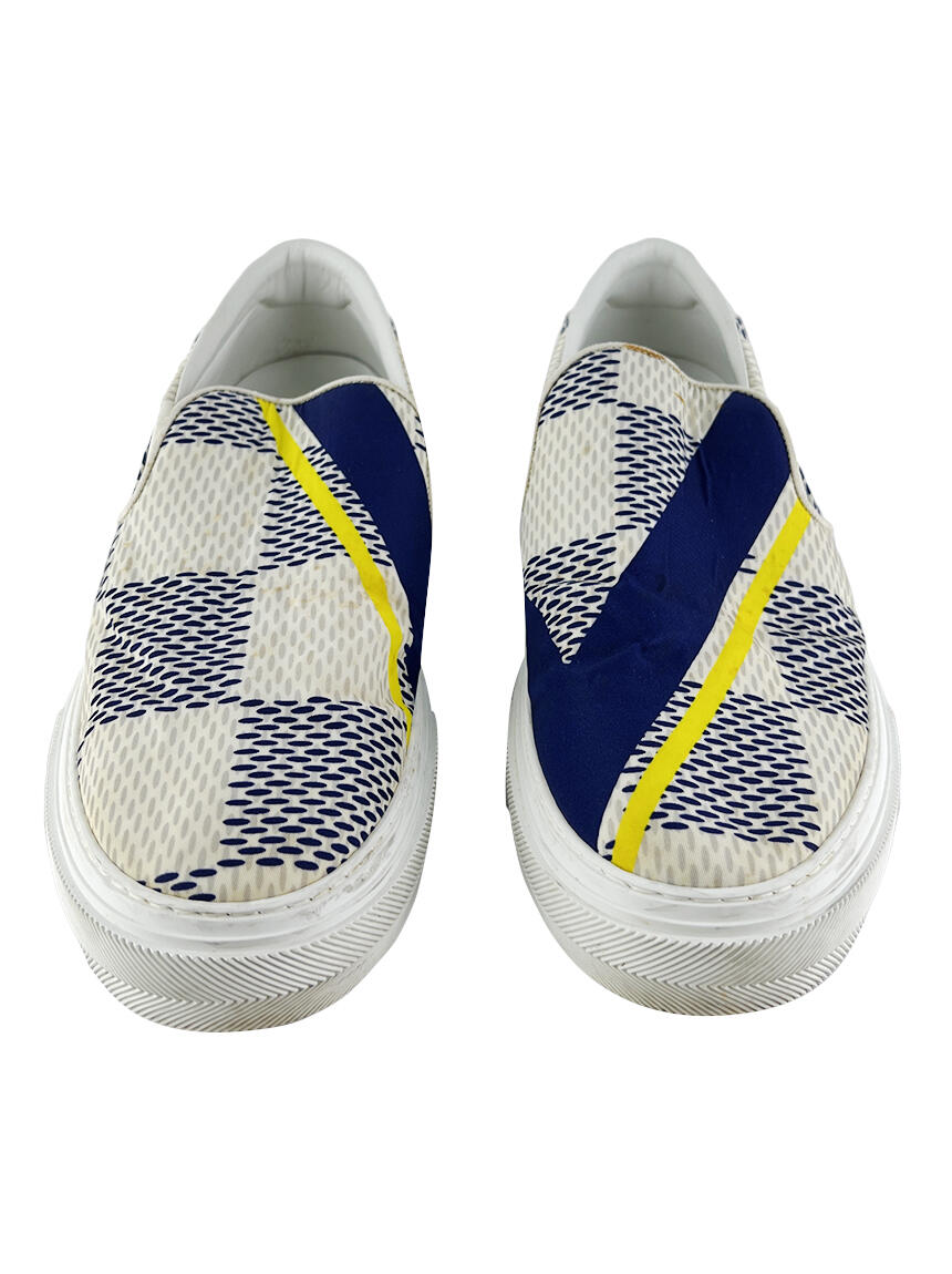 Tênis Louis Vuitton Slip On Americas Cup Damier - ABCJ50 Original ...