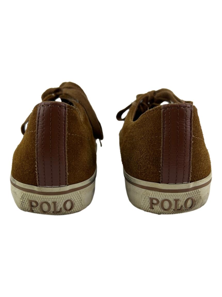 Tênis Polo Ralph Lauren Camurça Marrom - HPU178 Original | Etiqueta Única