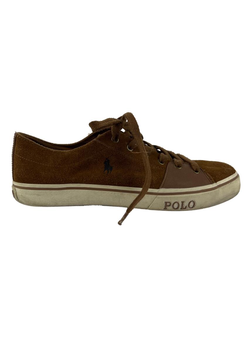 Tênis Polo Ralph Lauren Camurça Marrom - HPU178 Original | Etiqueta Única