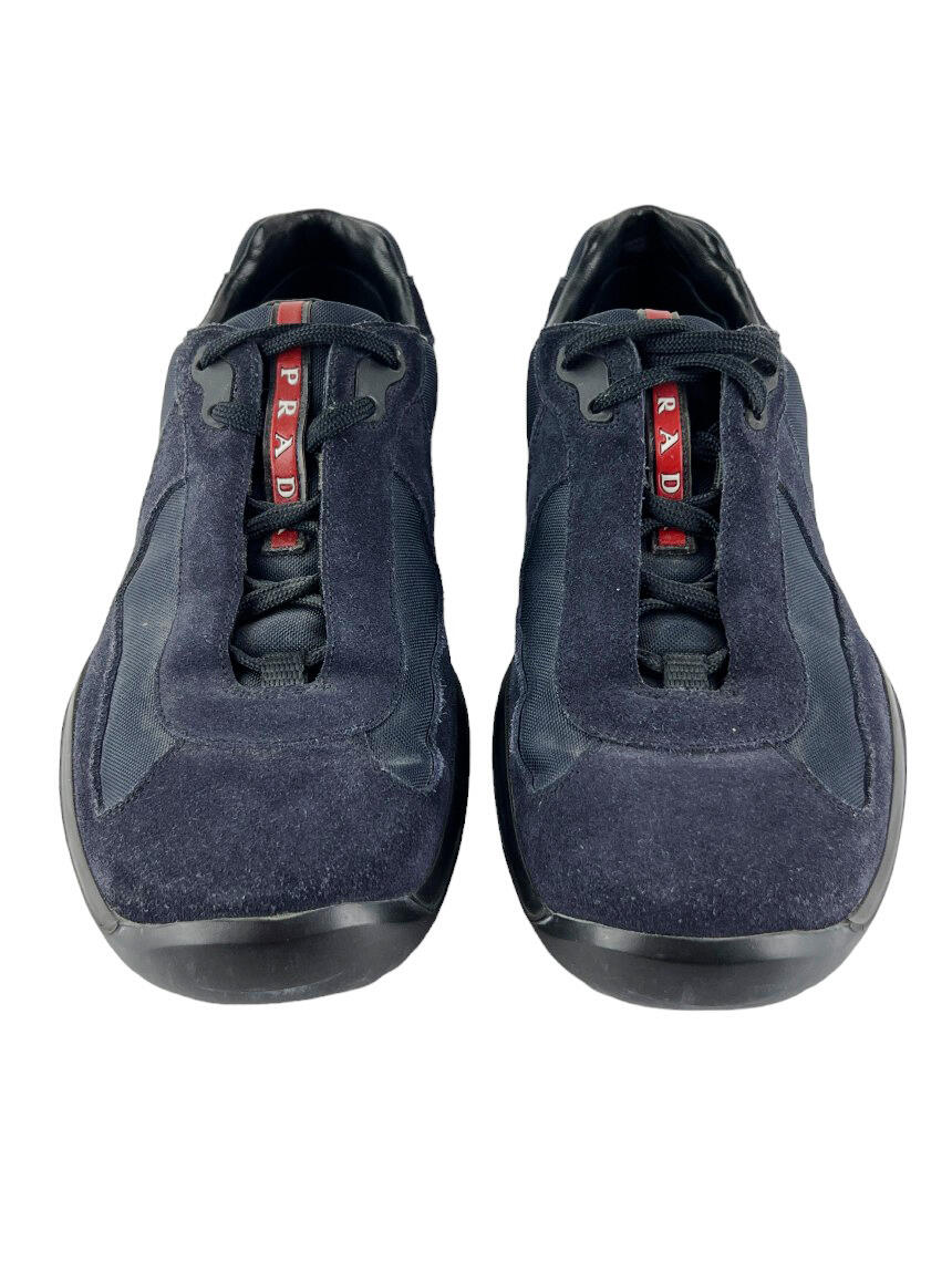 Tênis Prada America's Cup Suede - IJW90 Original | Etiqueta Única