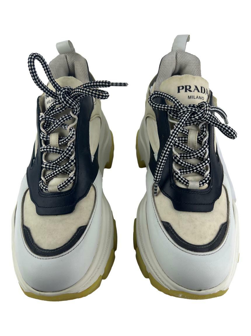 Tênis Prada Chunky Off-White - BZSY1 Original | Etiqueta Única