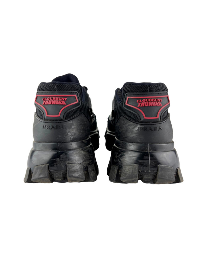 Tênis Prada Cloudbust Thunder Preto - BHTS10 Original | Etiqueta Única