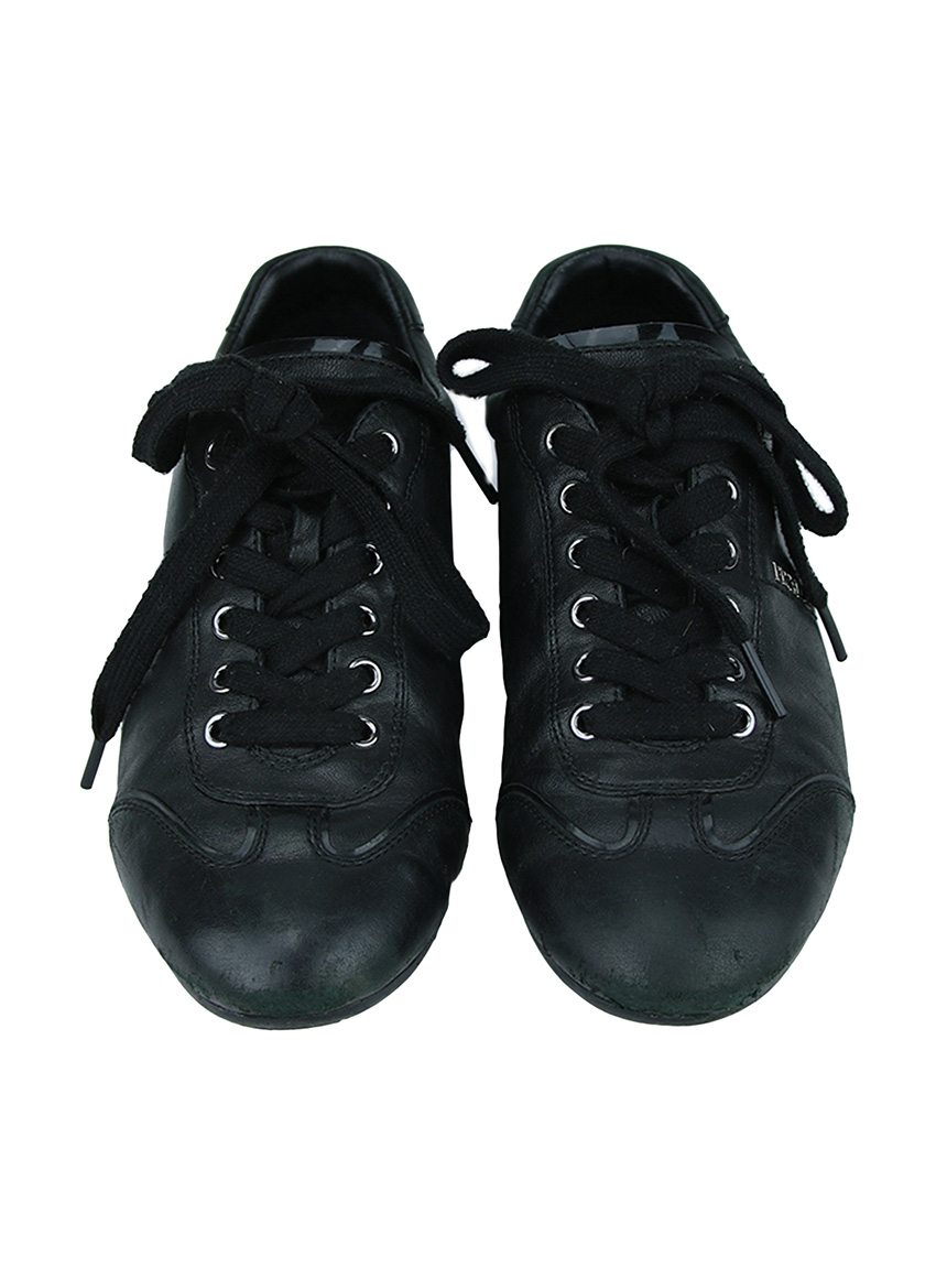 Tênis Prada Couro Preto - BCO59 Original | Etiqueta Única