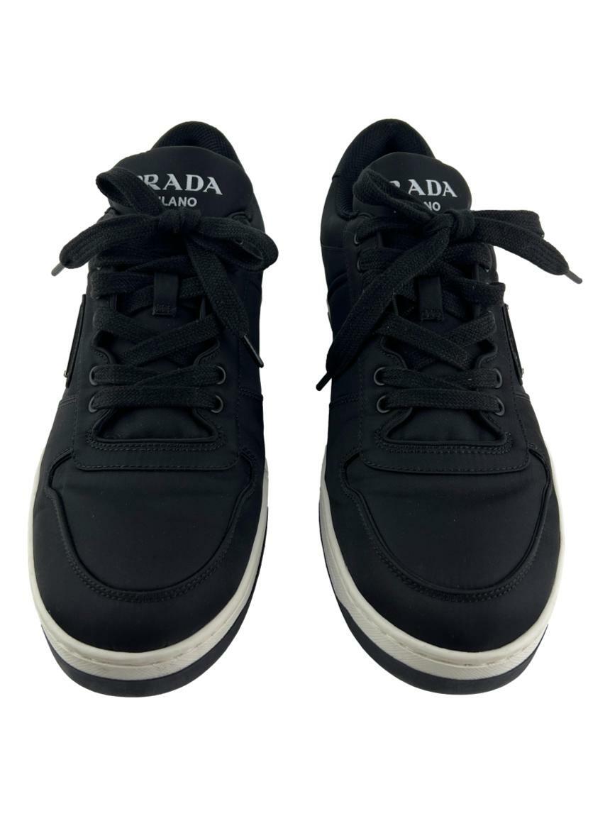 Tênis Prada Downtown Re-Nylon Preto - AUM10 Original | Etiqueta Única