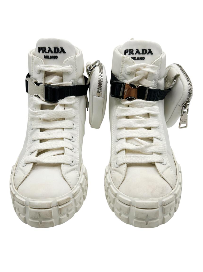 Tênis Prada Re-Nylon Off-White - COVI13 Original | Etiqueta Única