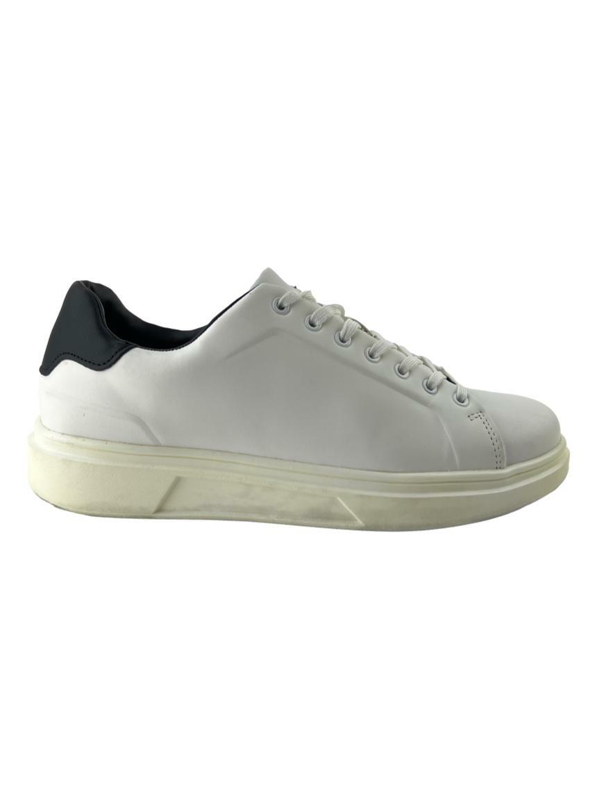 Tênis Zara Couro Bicolor Original - SUA37 | Etiqueta Única