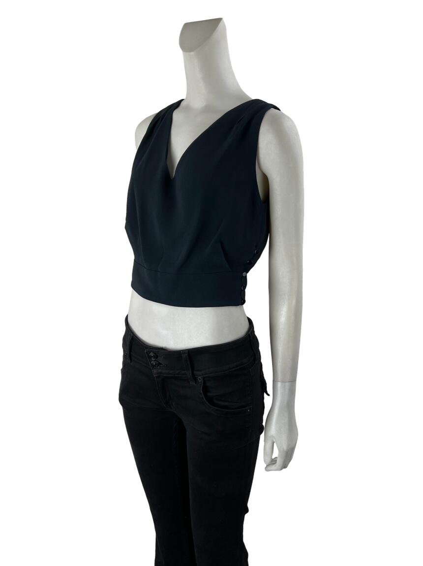 Top byNV Cropped Azul Original - JCJ29 | Etiqueta Única