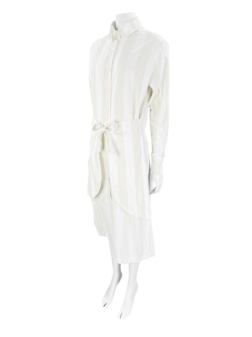 Vestido Água De Coco Tecido Listrado - AGPY1 Original | Etiqueta Única