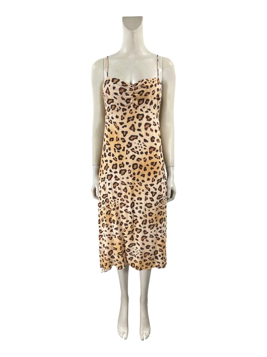 Vestido Animale Tecido Animal Print - CBFR118 Original | Etiqueta Única