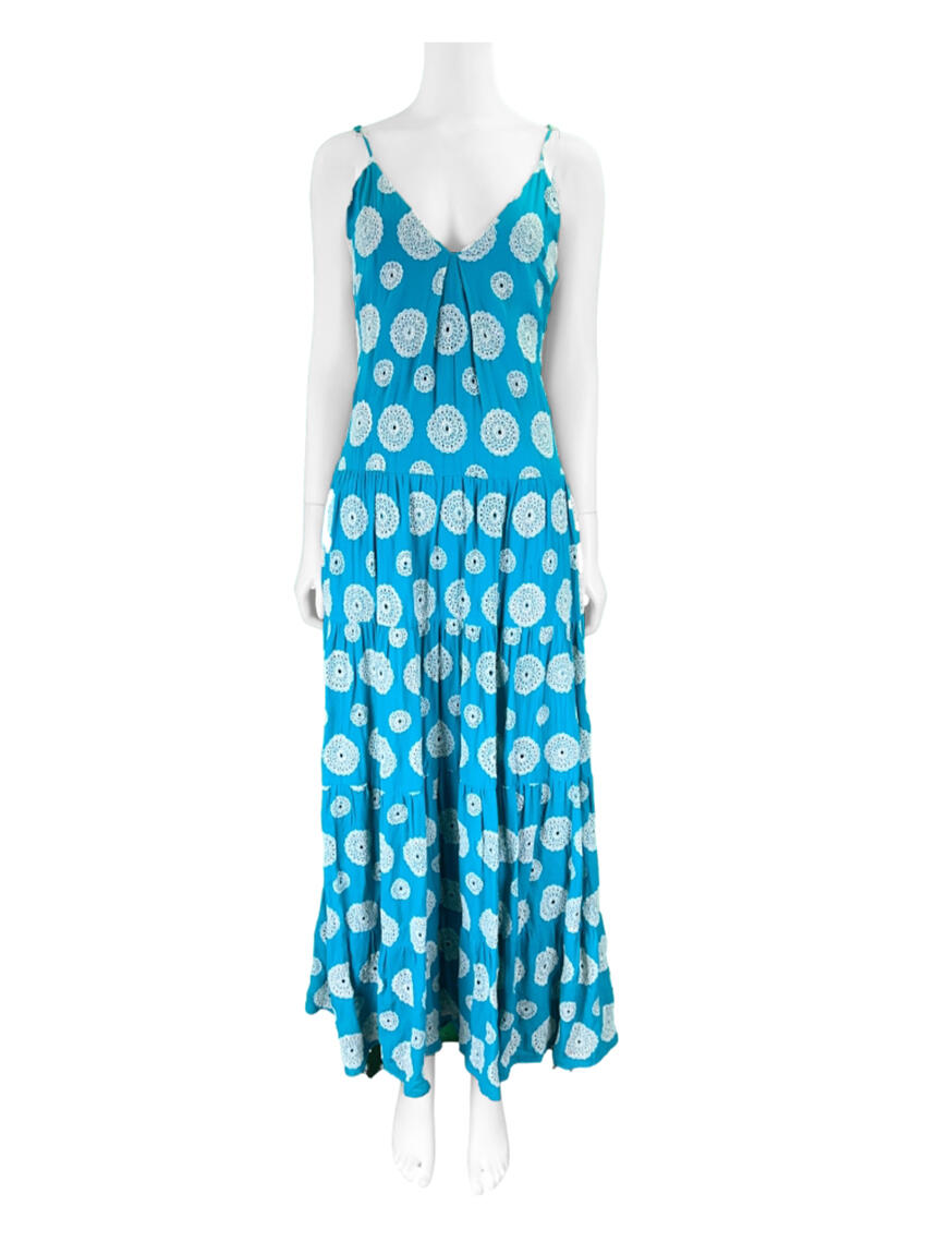 Vestido Carol Bassi Longo Bordado - SH269 Original | Etiqueta Única