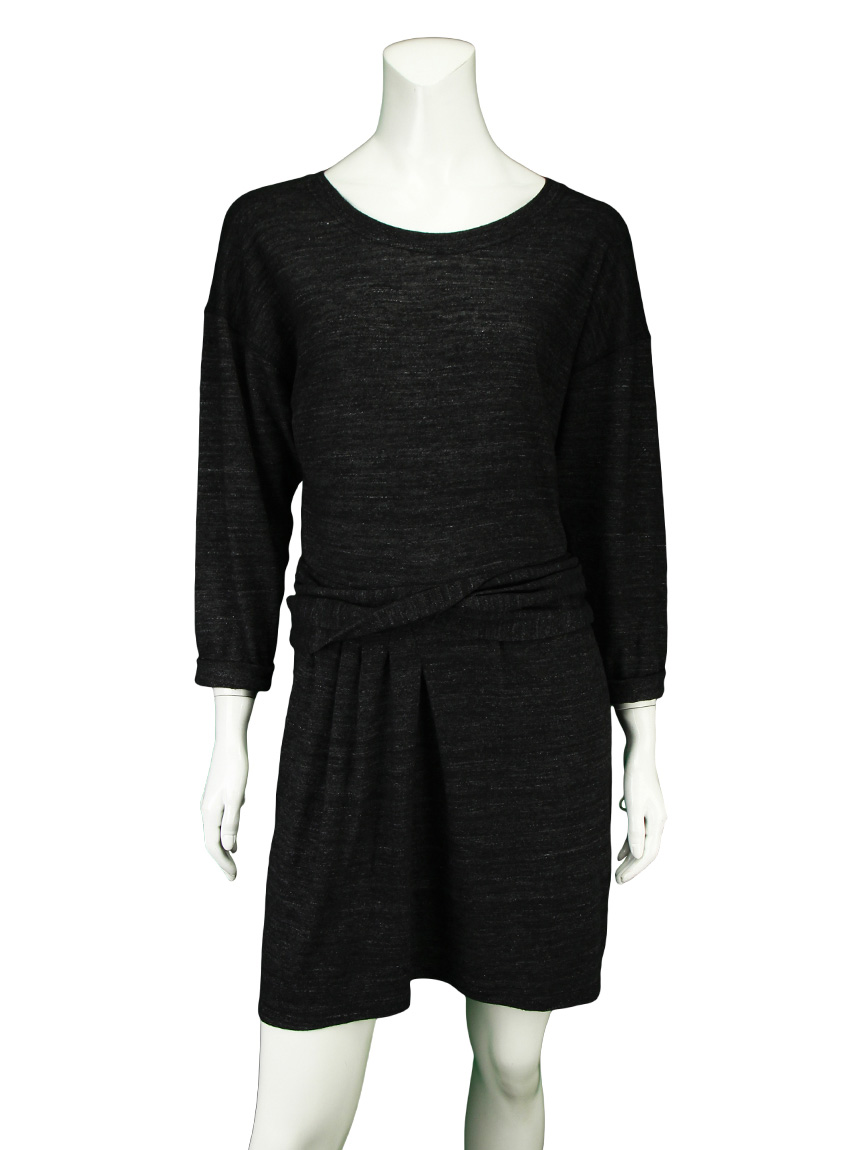 Vestido Etóile Isabel Marant Cinza Chumbo - AJU55 Original | Etiqueta Única