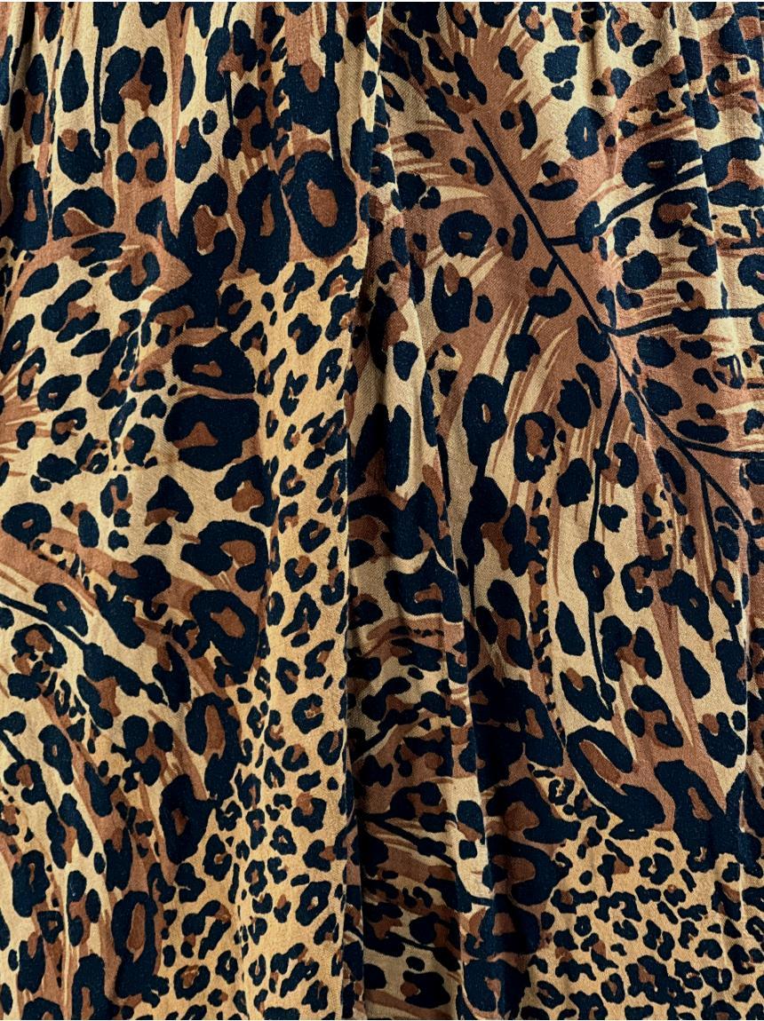 Vestido Farm Tecido Animal Print - EJJ385 Original | Etiqueta Única