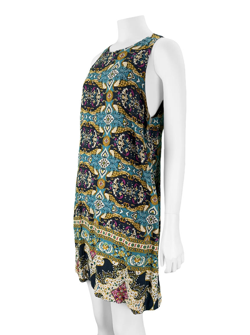 Vestido Farm Tecido Estampado - AABN25 Original | Etiqueta Única