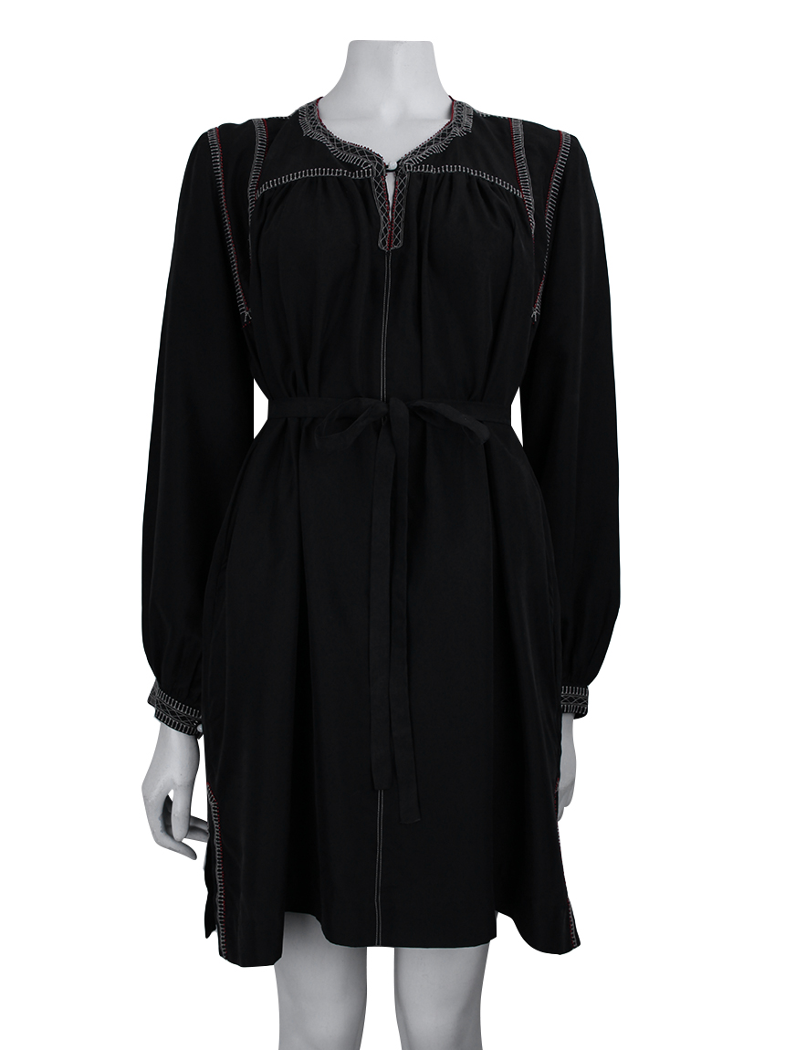 Vestido Isabel Marant Túnica Preta - CLR18 Original | Etiqueta Única