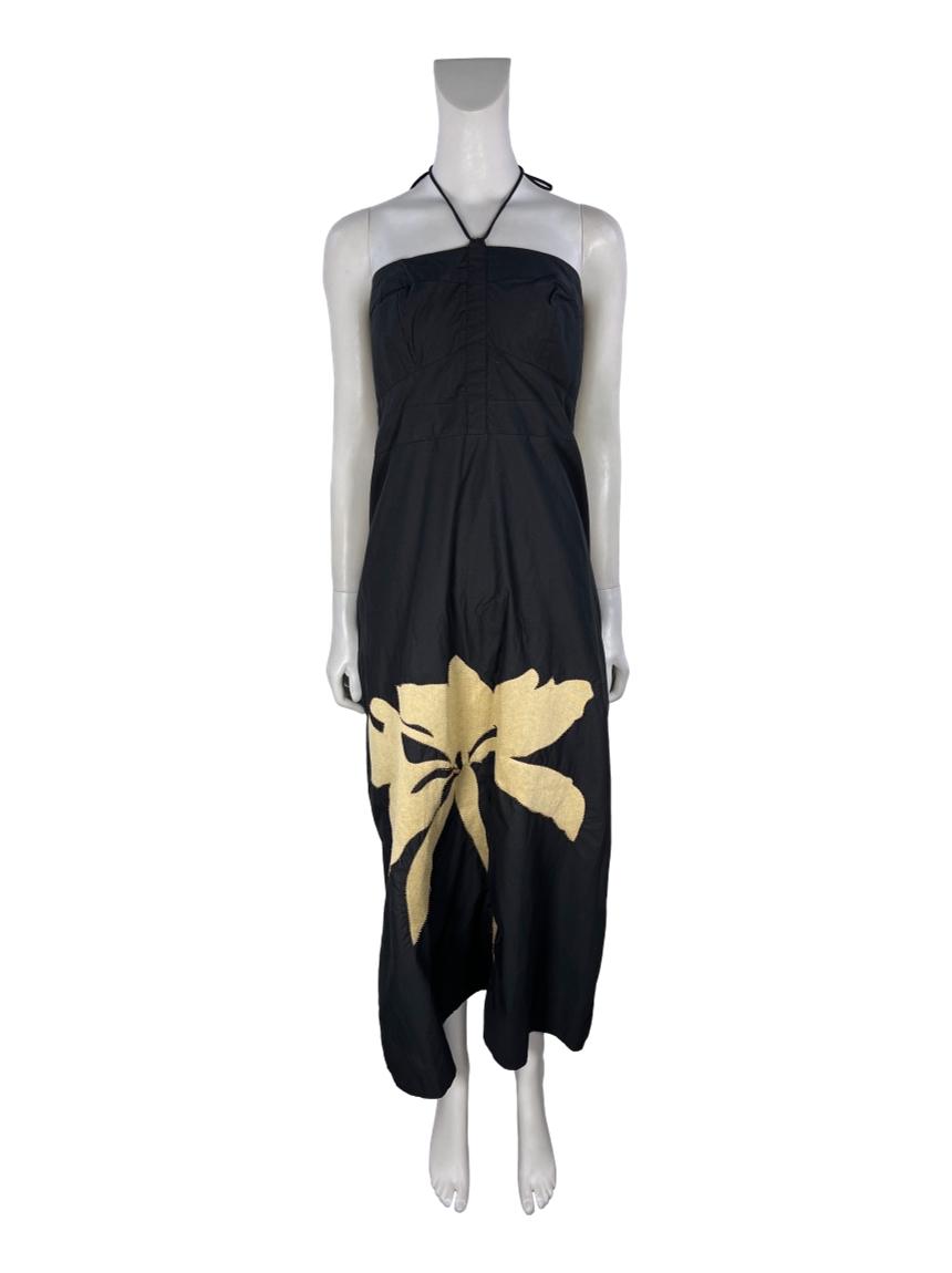 Vestido Le Lis Blanc + Felipe Jardim Bordado Preto - AOO532 Original ...