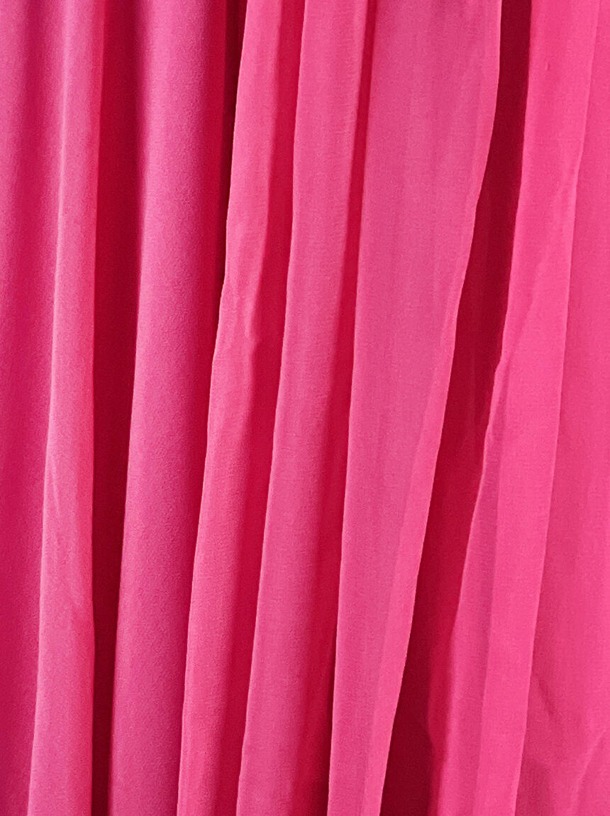 Vestido PatBo Drapeado Rosa - CFPC9 Original | Etiqueta Única