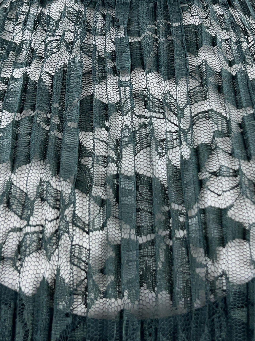 Vestido See By Chloé Renda Verde - AWU3253 Original - | Etiqueta Única