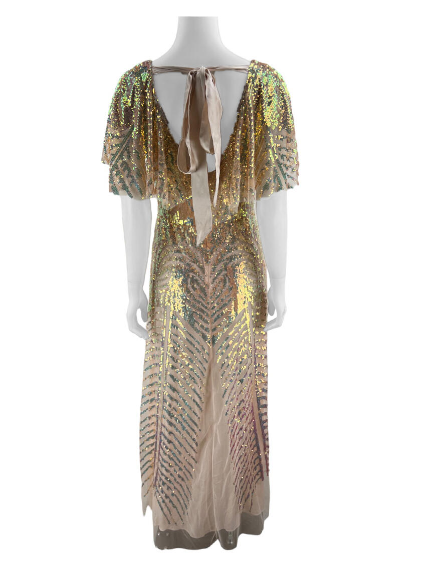 Vestido Temperley London Paetês Rosa Original - CJLF18 | Etiqueta Única