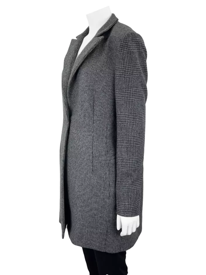 Blazer All Saints Spitalfields Lã Estampada Original - BIUA30 ...