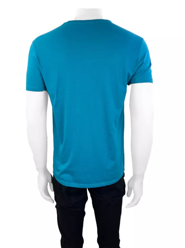 Blusa Lacoste Lisa Azul Original - ABBJ8 | Etiqueta Única
